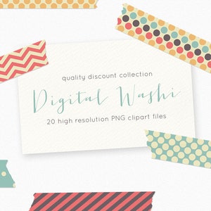 20 Silver Washi Tape Clip Art Digital Washi Tape Clipart, Tape Clipart ...