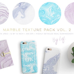 Marble Digital Paper, Paint Digital Paper, Stationery Clip Art, Marble ...