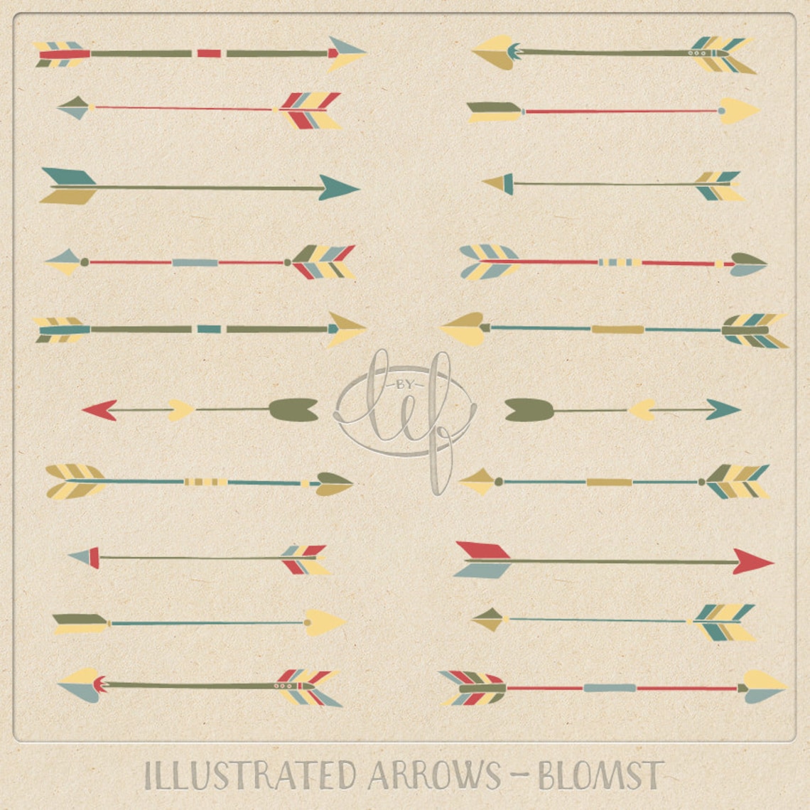 Vector Arrow Graphics Vector Arrows Clipart Vector Graphics - Etsy