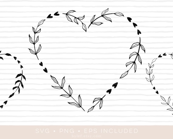 Heart Wreath Vector Vector Illustration Heart Wreath With Flowers In