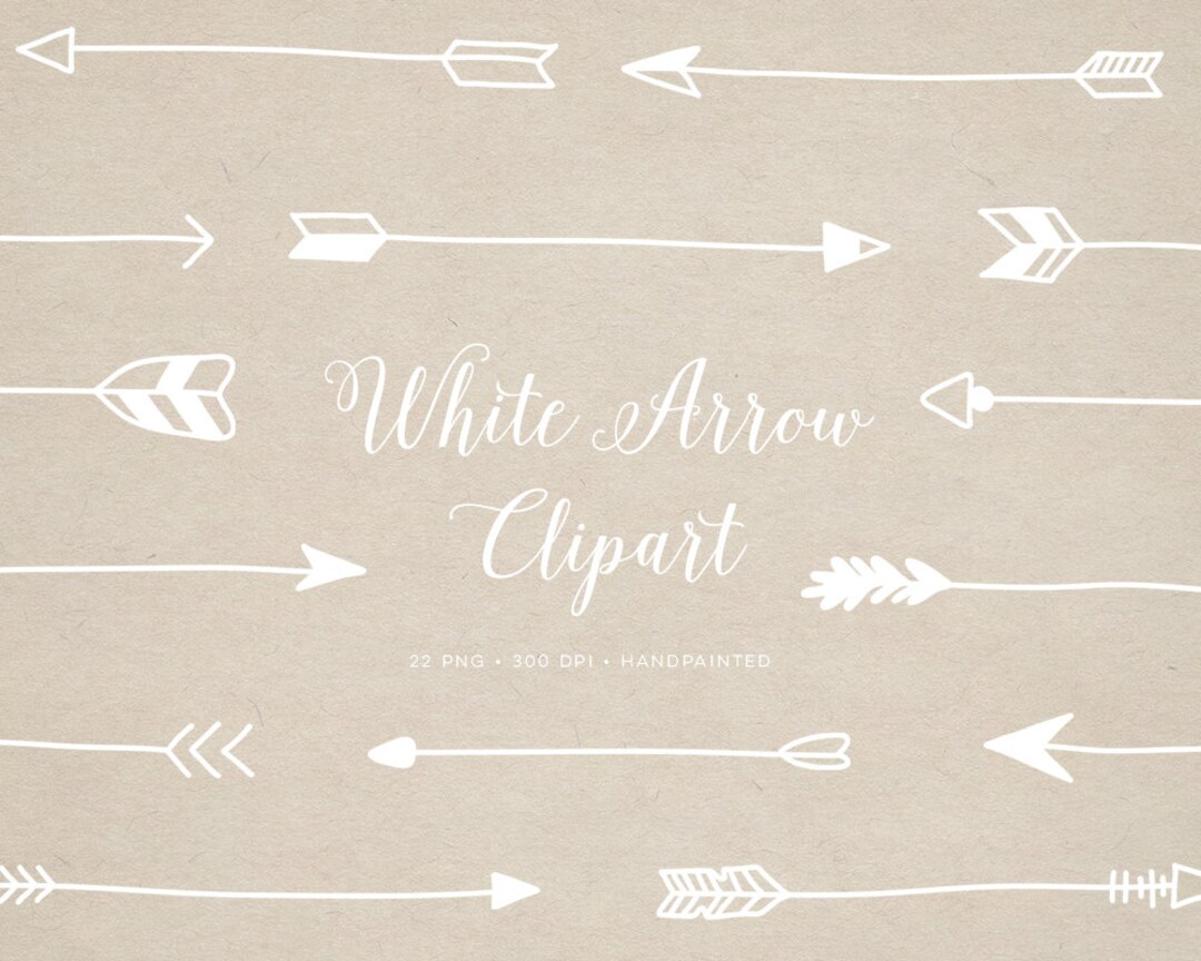 Arrow Clipart, Arrow Graphics, White Arrows, Clipart Arrows, Clip Art ...