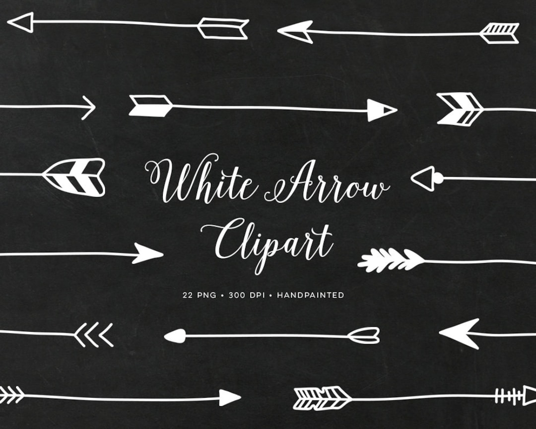 Arrow Clipart, Hand Drawn Clipart, Arrow Graphics, Arrow Clip Art ...