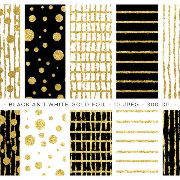 Gold Foil Card - Etsy