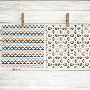 Glitter Digital Paper, Triangle Digital Paper, Geometric Digital Paper ...