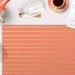 Coral and Gold Foil Digital Paper. Fashion Stripes and Dots and More ...