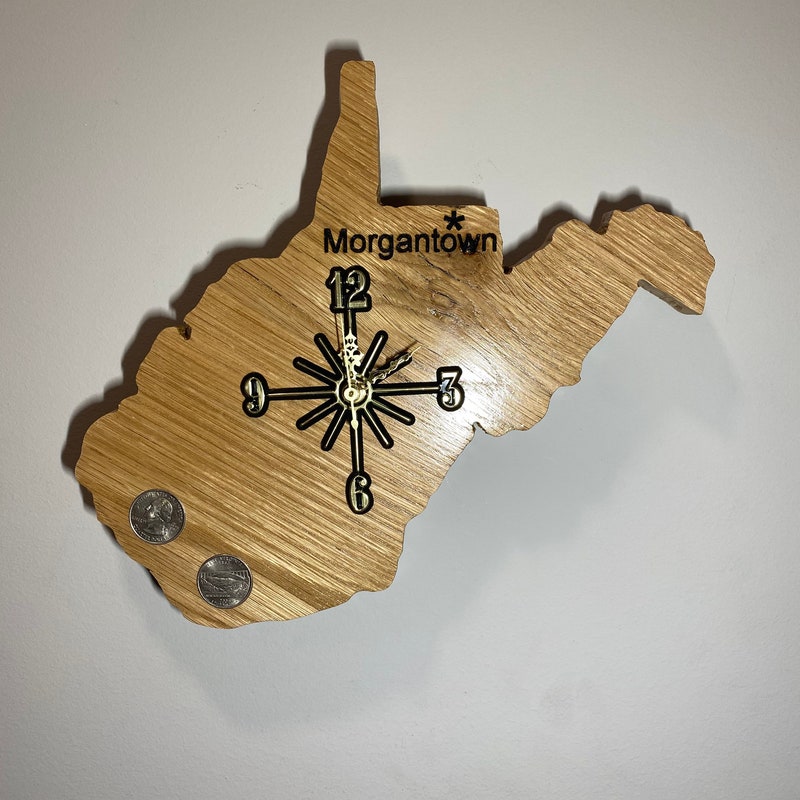 Walnut Clock - Etsy