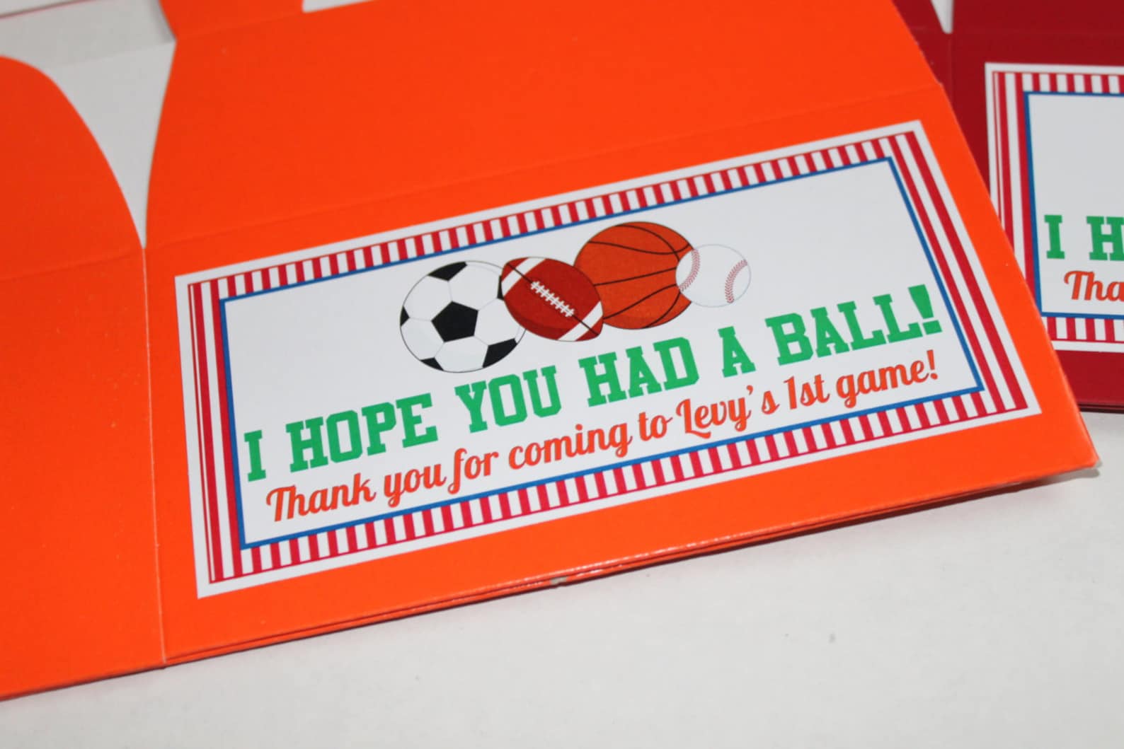 Orange Favor Box Orange Gable Box Party Favor Candy Box - Etsy