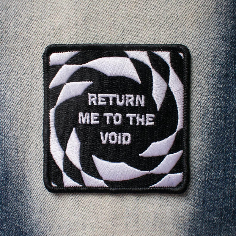 Return Me to the Void Embroidered Patch - Etsy