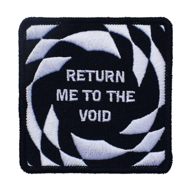 Return Me to the Void Embroidered Patch - Etsy
