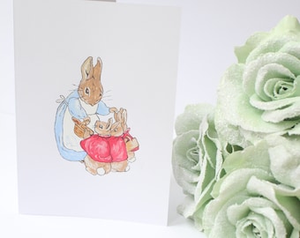 Peter Rabbit Card - Etsy UK