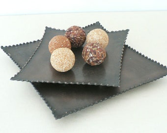 Shallow Metal Tray | Etsy