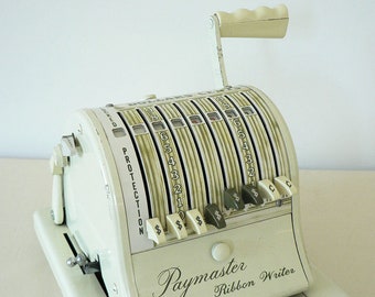 Vintage Check Writer - Etsy