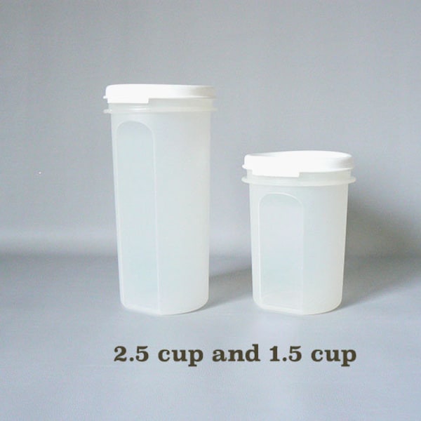 White Tupperware - Etsy