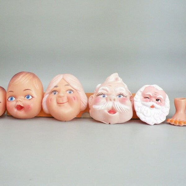 Santa Doll Parts - Etsy
