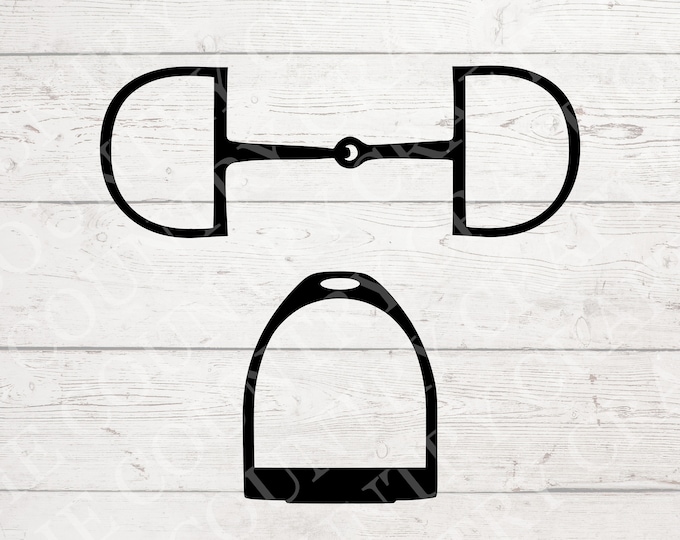 Horse Hoof SVG / PNG / JPEG Graphic Equestrian Silhouette Horse Hoof ...