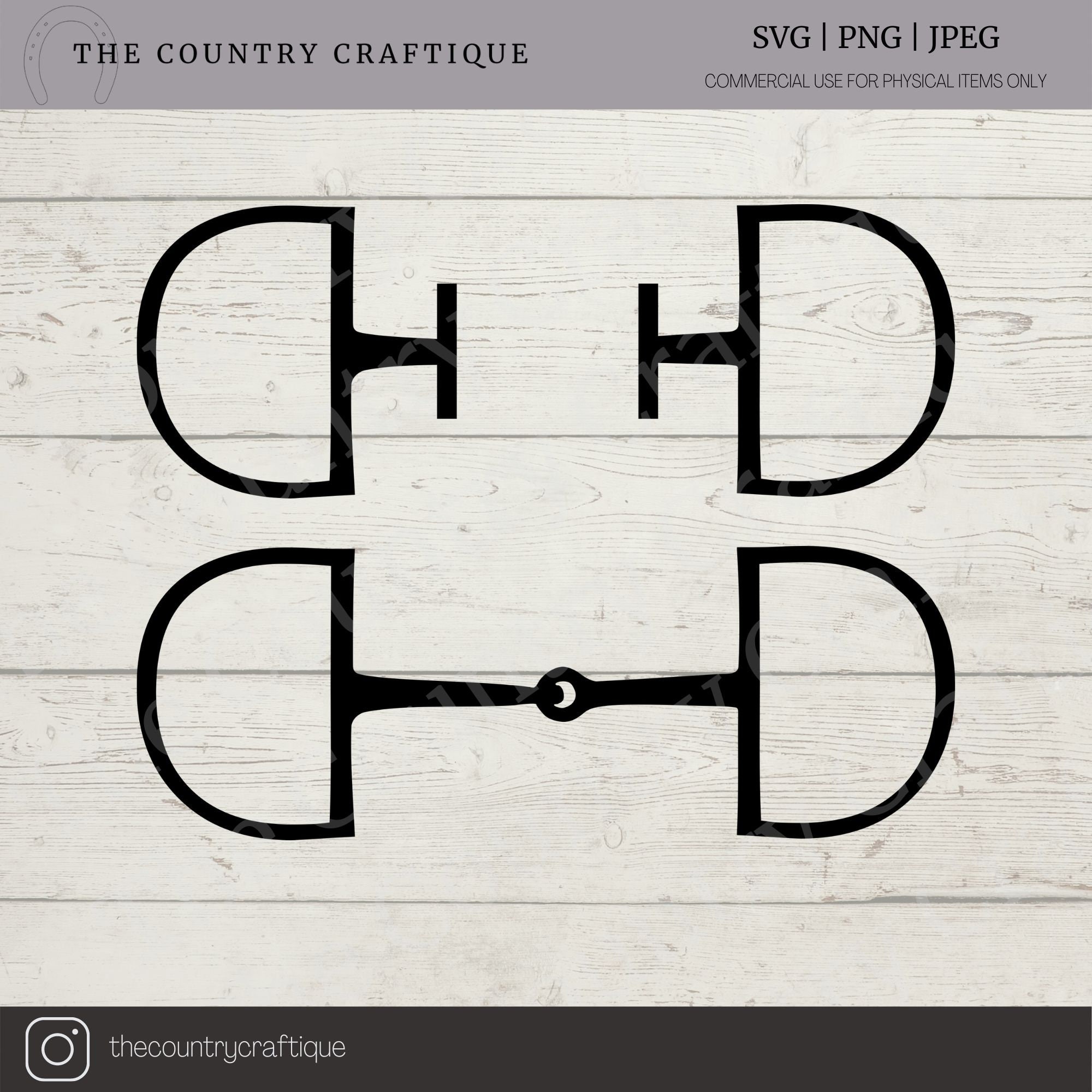 Horse Snaffle Bit Bundle SVG / PNG / JPEG | Horse Clipart | Monogram ...
