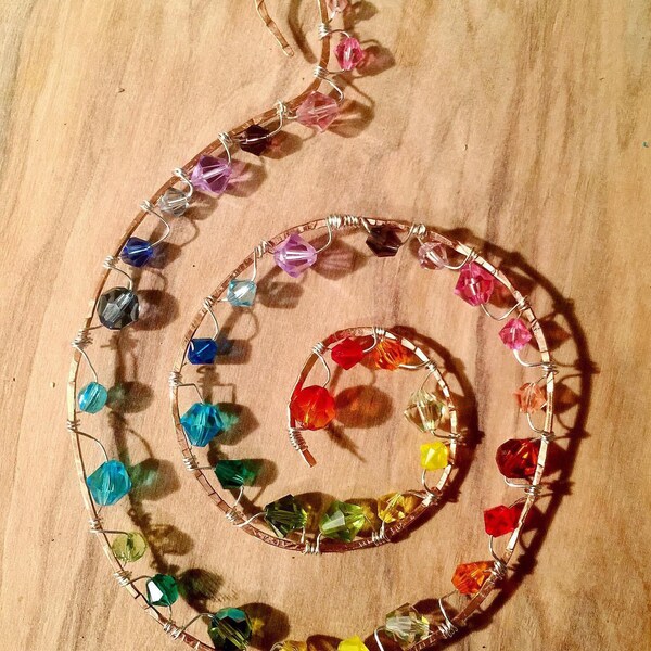 Wire Suncatcher - Etsy