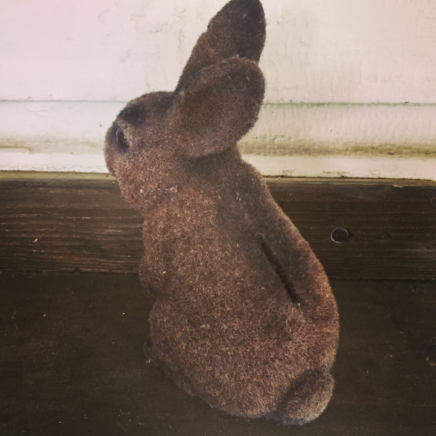 Vintage Fuzzy Rabbit Bank - Etsy