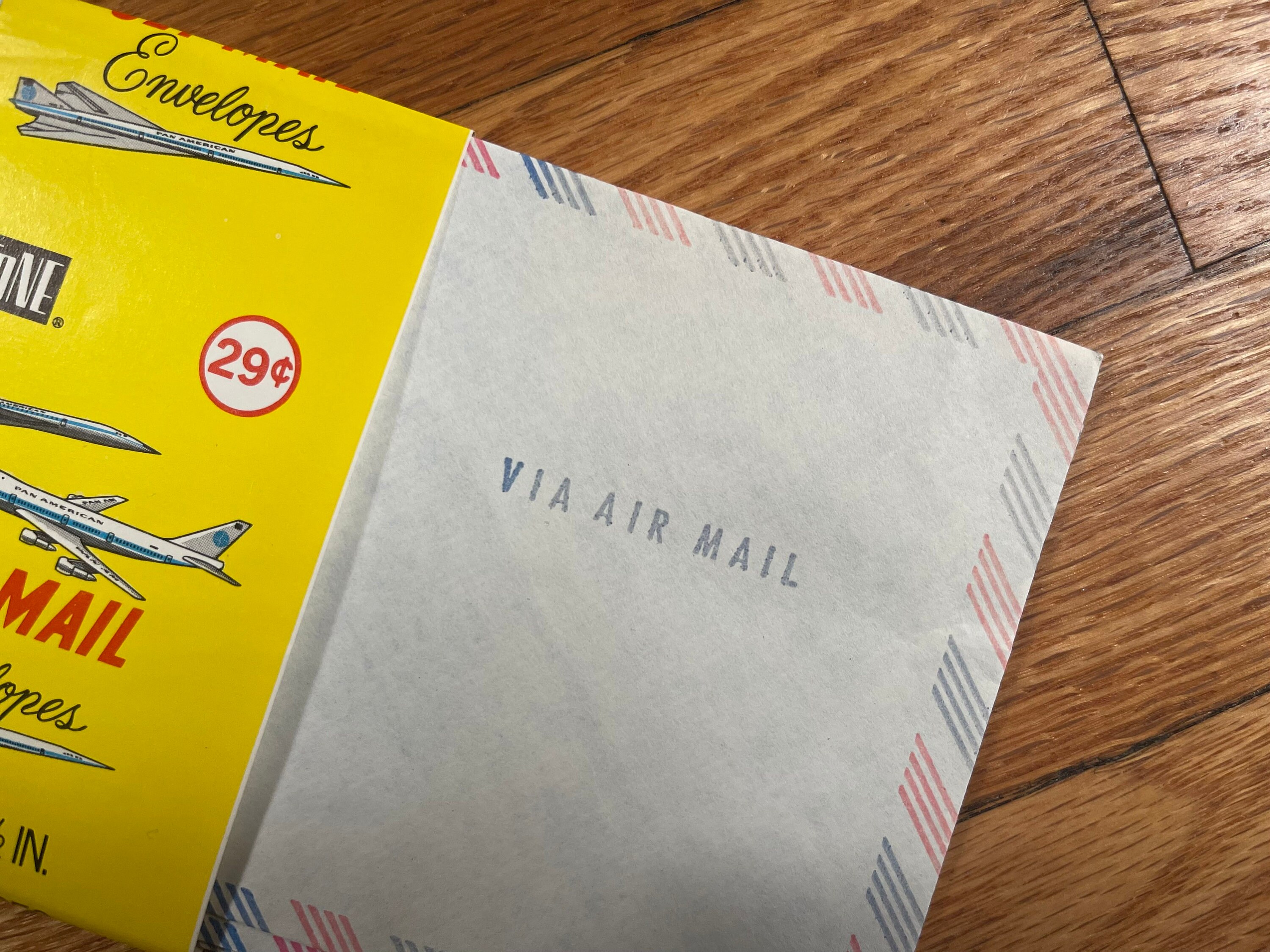 Four Vintage Jet Mail Envelopes - Etsy