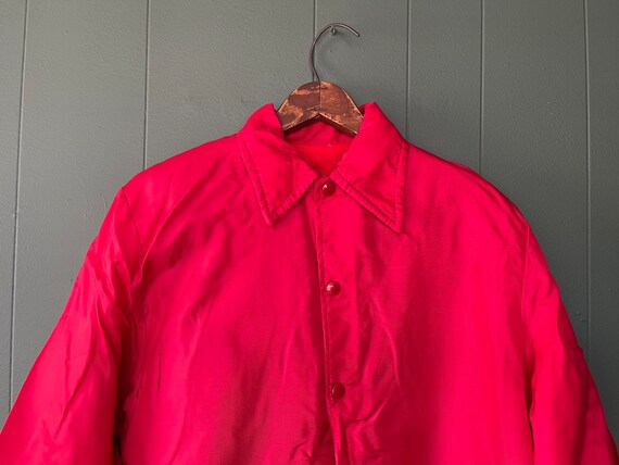 Nylon Jacket with Fuzzy Interior - Gem