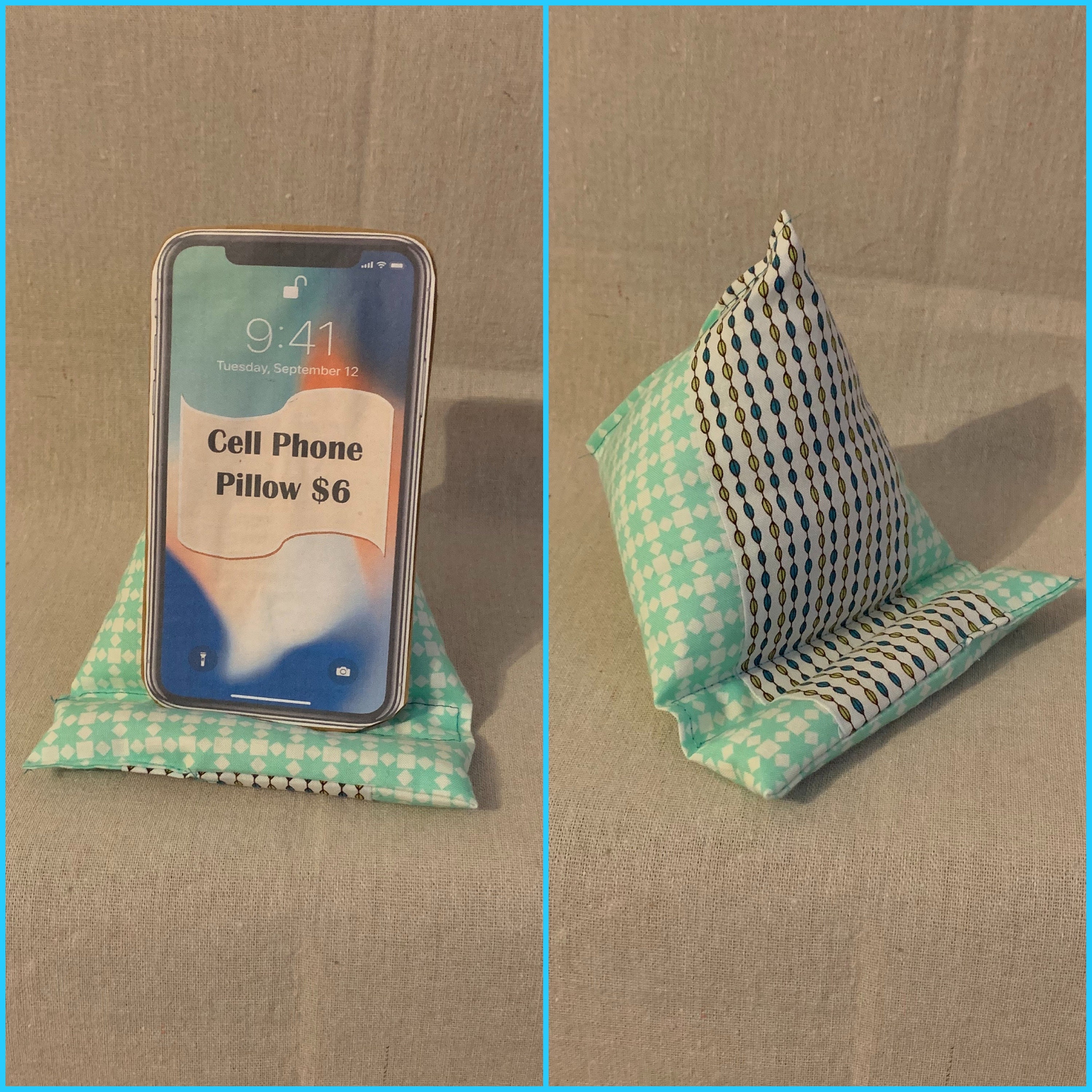 Handmade cell phone pillow Electronics & Accessories Docking & Stands ...