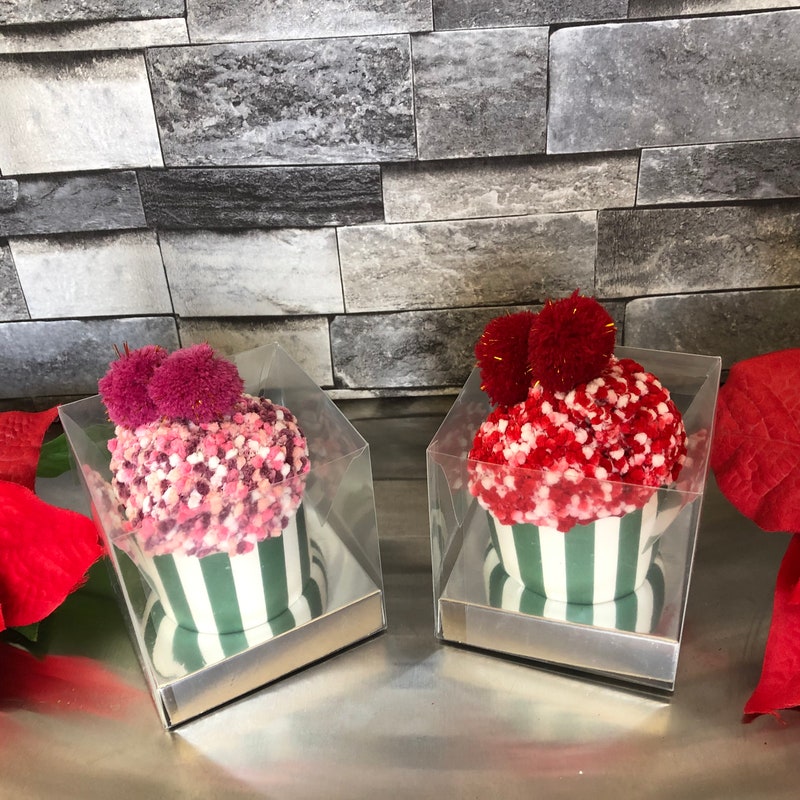 Fuzzy Sock Cupcakes - Etsy