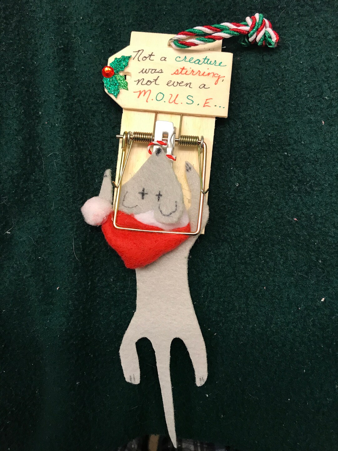 Not Even A Mouse Christmas Ornament - Etsy