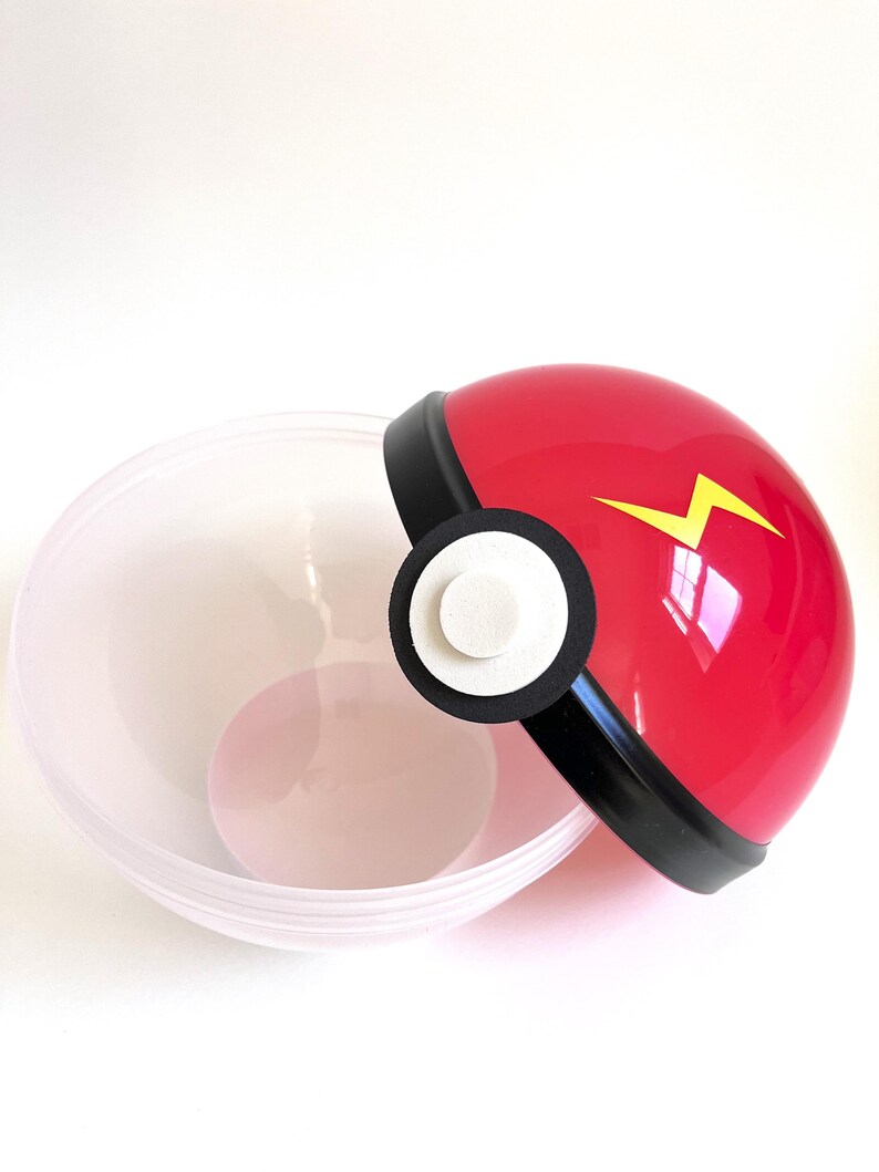 Pokemon Pokeball Pikachu Favor 6 PC Party Favor Ball, Container for ...