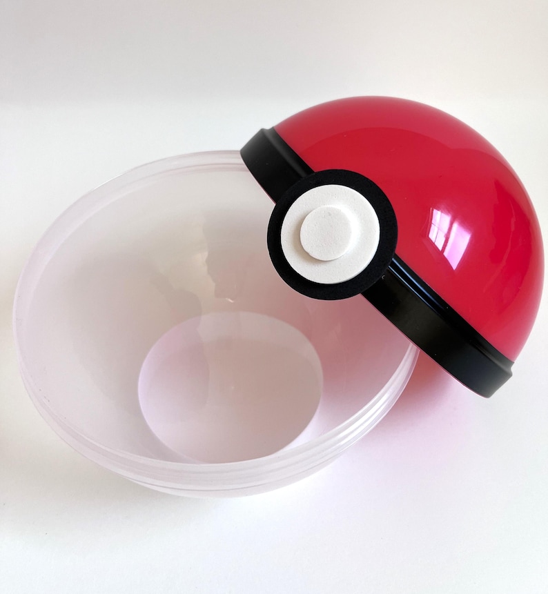 Pokemon Pokeball Party Favor Ball, Container for Parties, Birthday Bags ...