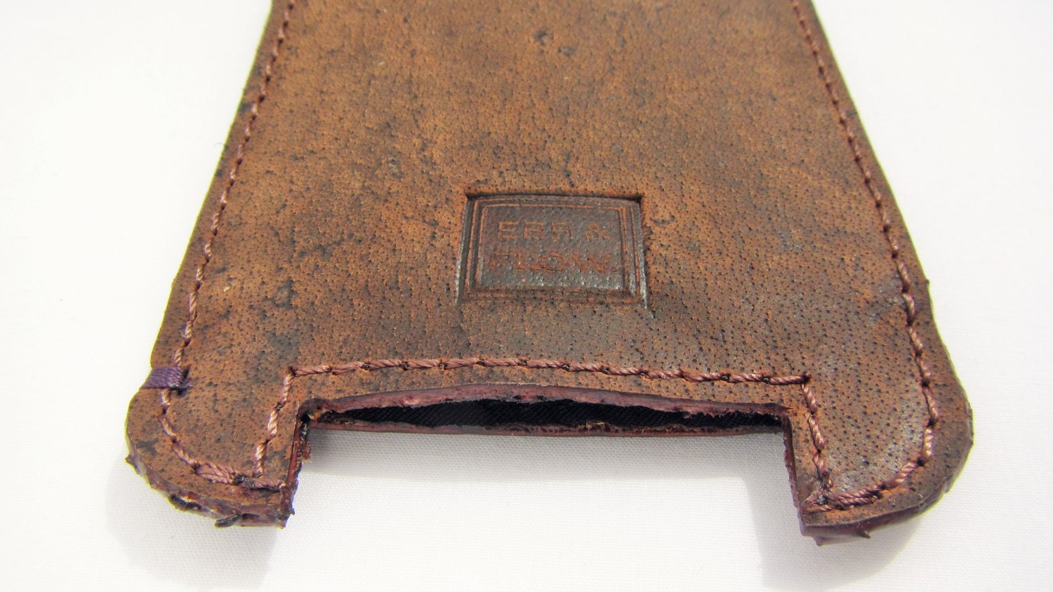 Handmade Real Leather Smart Phone Pouch Iphone 6 - Etsy