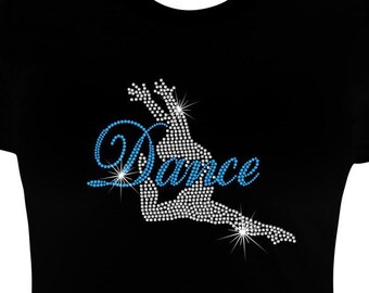 Girls Rhinestone Dance Top - Etsy