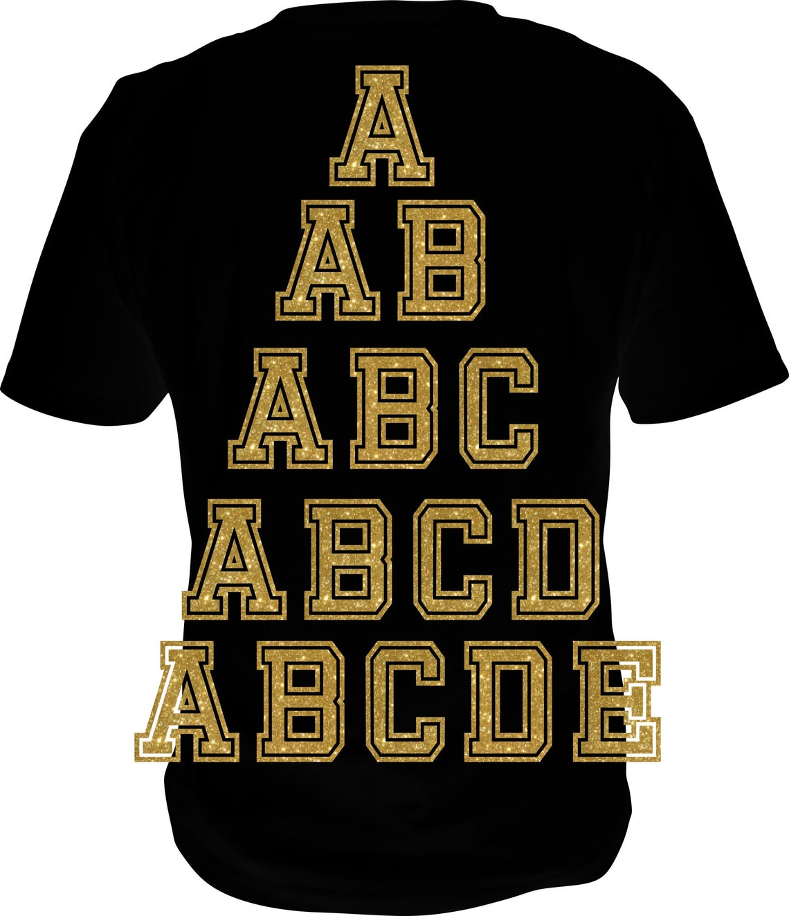 Four Inch Iron on Letters Made From Glitter Vinyl Are a Great - Etsy