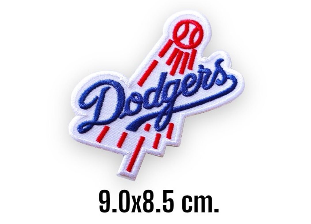 Dodgers Logo 9.0x8.5 Cm Embroidered Patch Logo Iron On,sewing on Clothes. - Etsy
