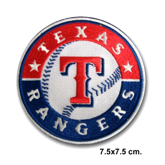 Texas Rangers Logo 3 Embroidered Iron On Patch. | Etsy