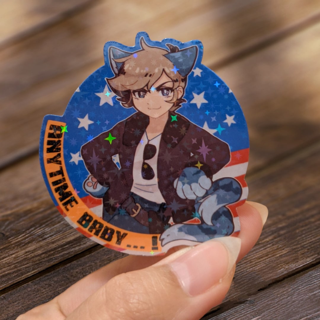 Tomcat Boy - Falcon Fighter Tales 3.5 in Sticker - Etsy