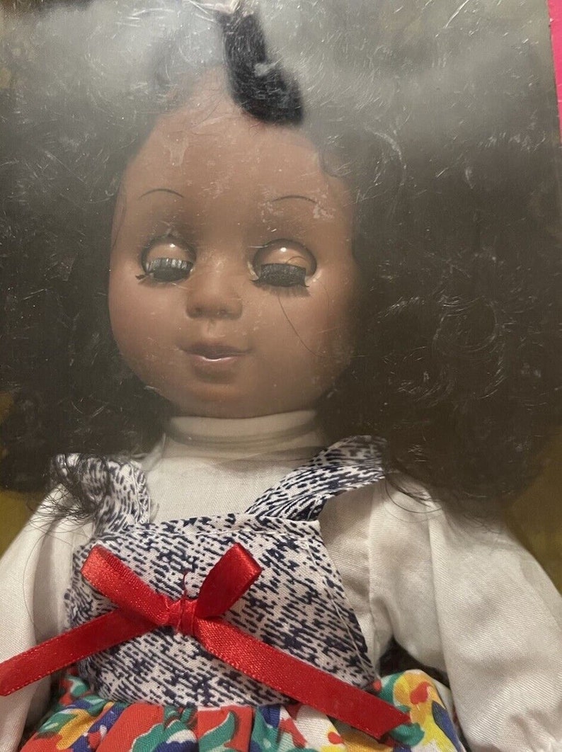 1994 Olmec Toys Jennifer Baby Doll African-american NIB Eyes Open and ...