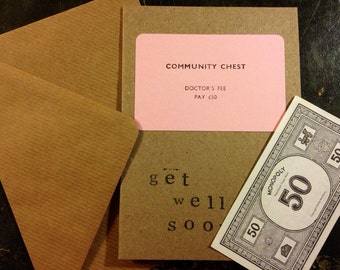 Community Chest Card | Etsy