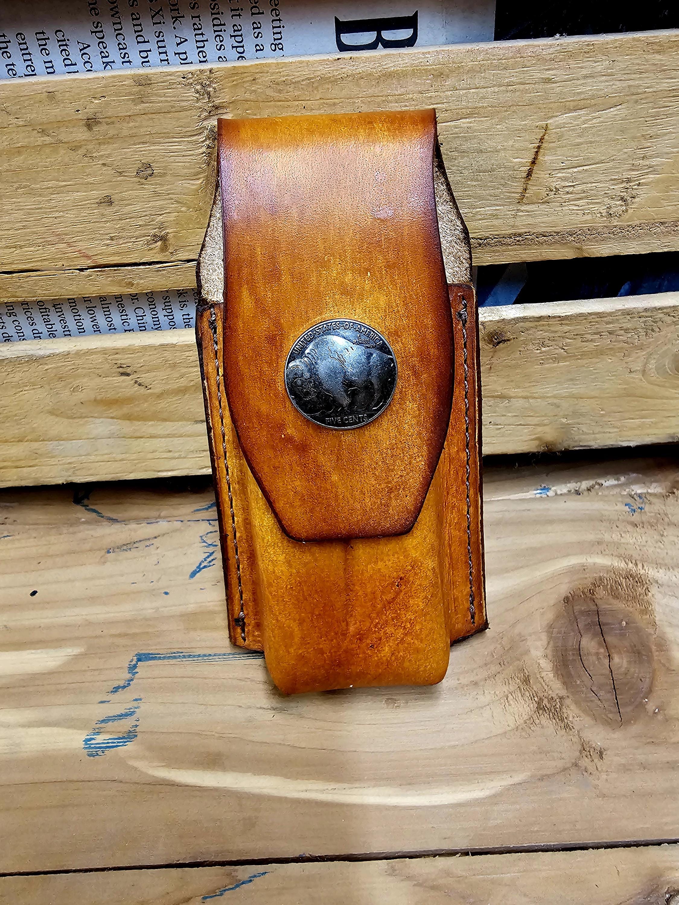Handmade Leather Multi Tool Sheath-holster- Fits Leatherman Surge ...