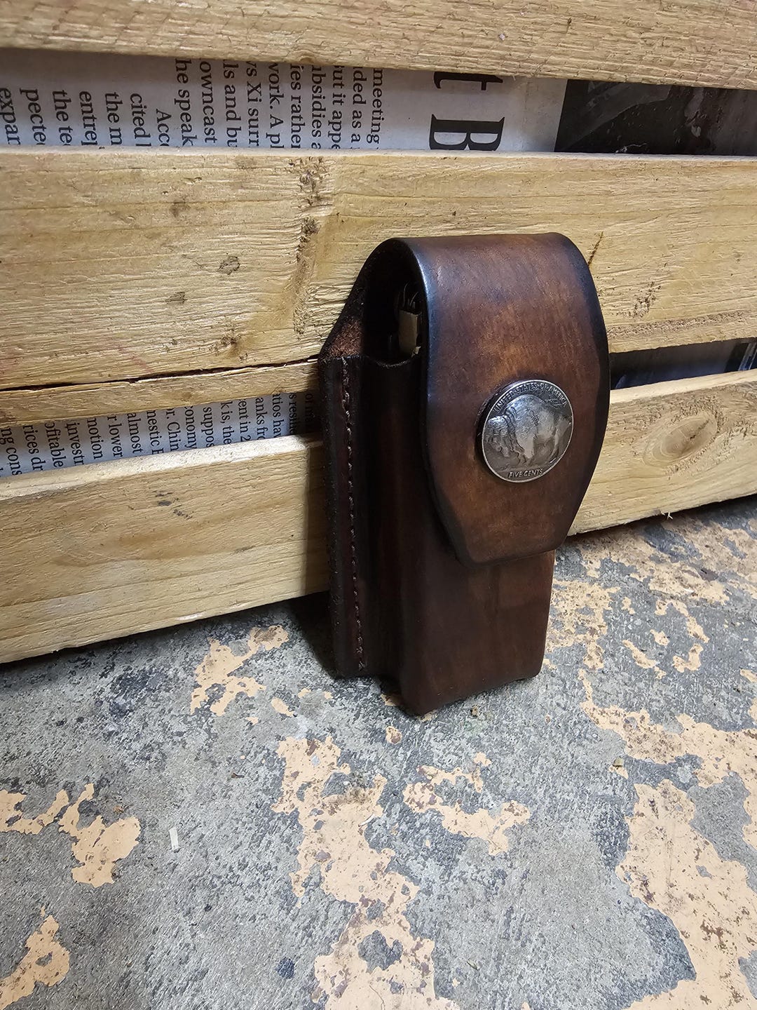Handmade Leather Multi Tool Sheath-holster- Fits Leatherman Surge ...