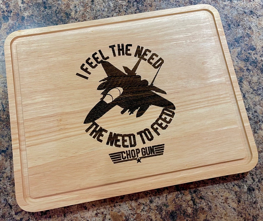 Top Gun, Maverick, Goose, Rooster, F-15. Laser Etched Wooden Kitchenaid ...
