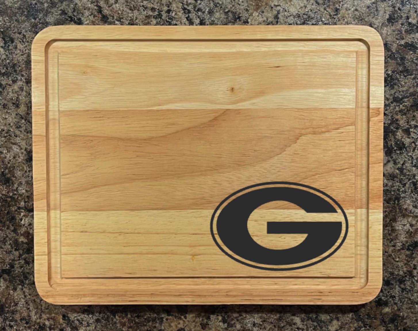 Georgia Bulldog Football. Laser Etched Wooden Kitchenaid, Charcuterie ...