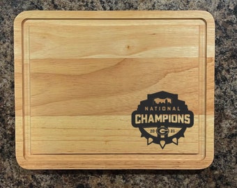 Wooden Georgia Cutting Board - Etsy