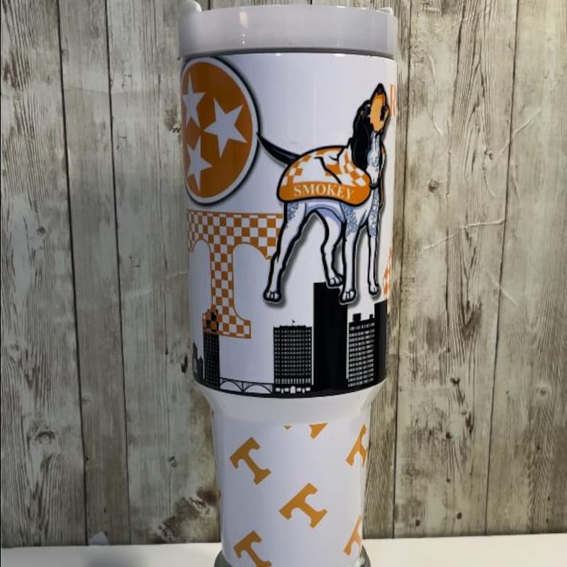 Tennessee Vols Tumbler - Etsy
