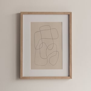 Abstract Scribble Fine Line Drawing. Download the Files and Print From ...