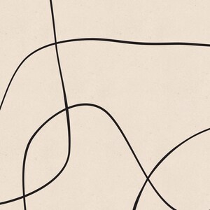 Abstract Scribble Fine Line Drawing. Download the Files and Print From ...