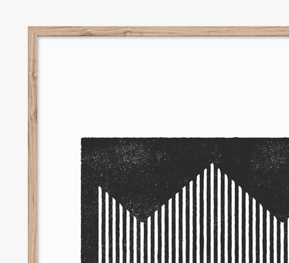 Printable Art, Linocut, Aztec, Digital Woodblock Print, Black and White ...