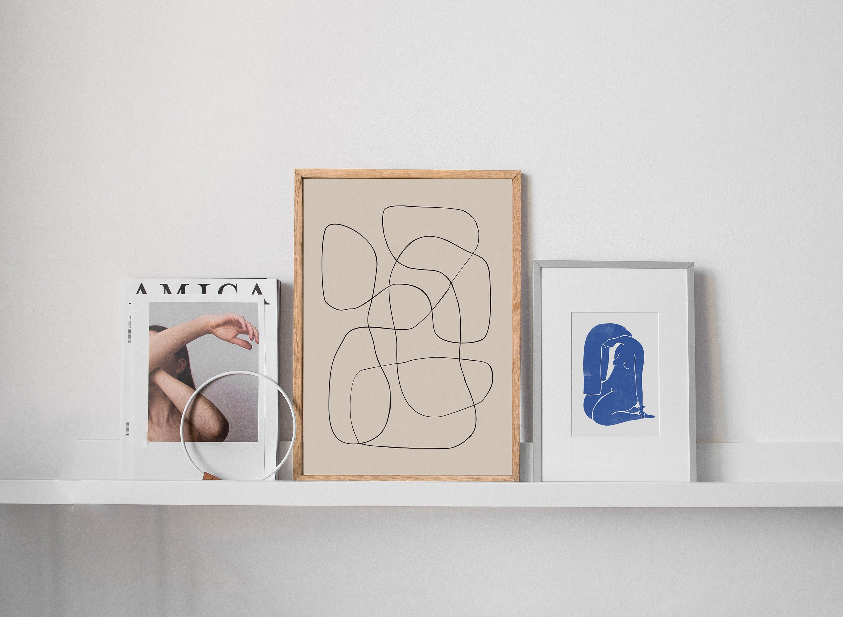 Abstract Scribble Fine Line Drawing. Download the Files and - Etsy