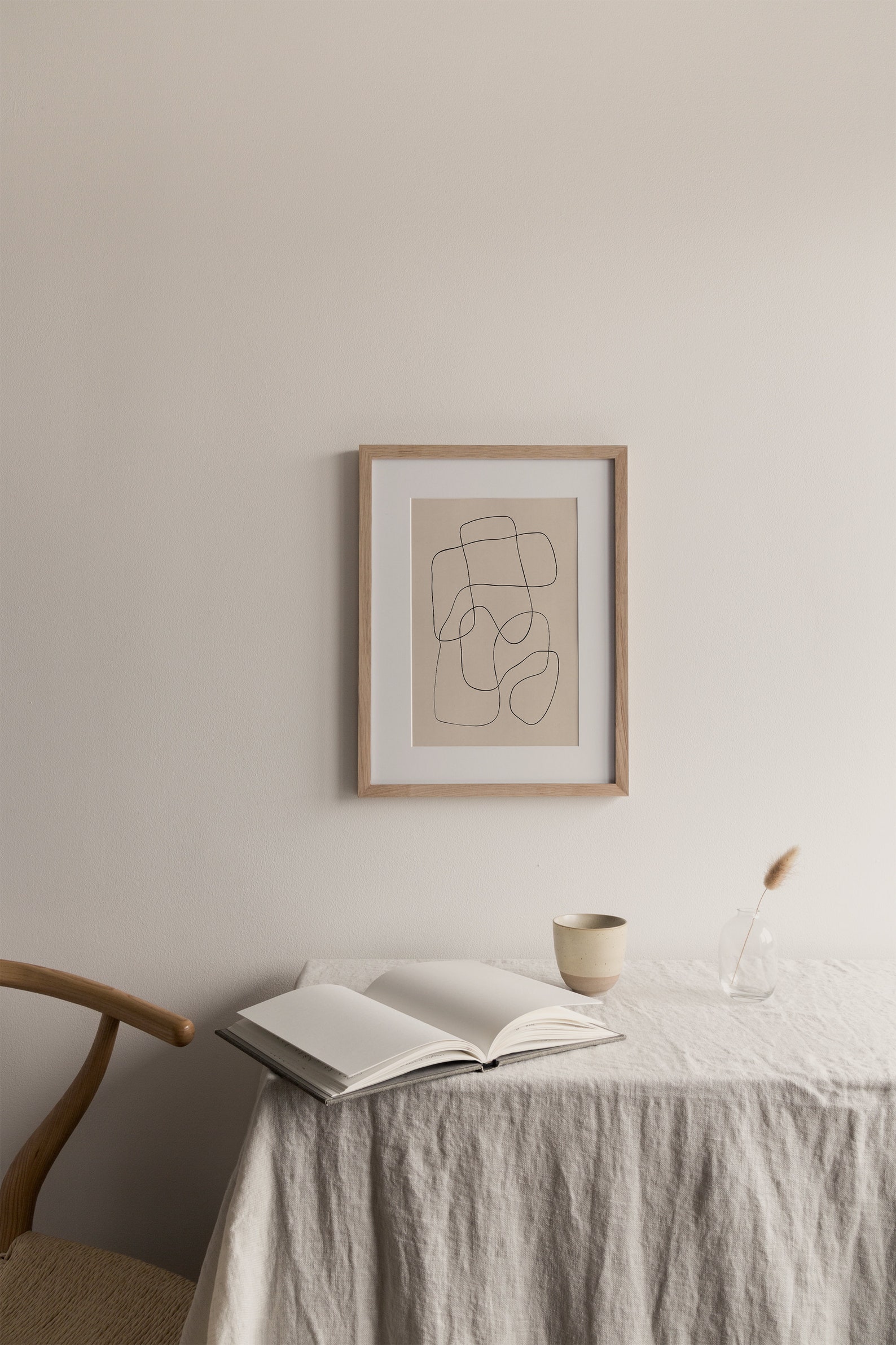 Abstract Scribble Fine Line Drawing. Download the Files and Print From ...
