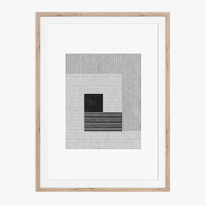 Abstract Geometric Koru. Download Instantly and Print From Home. - Etsy