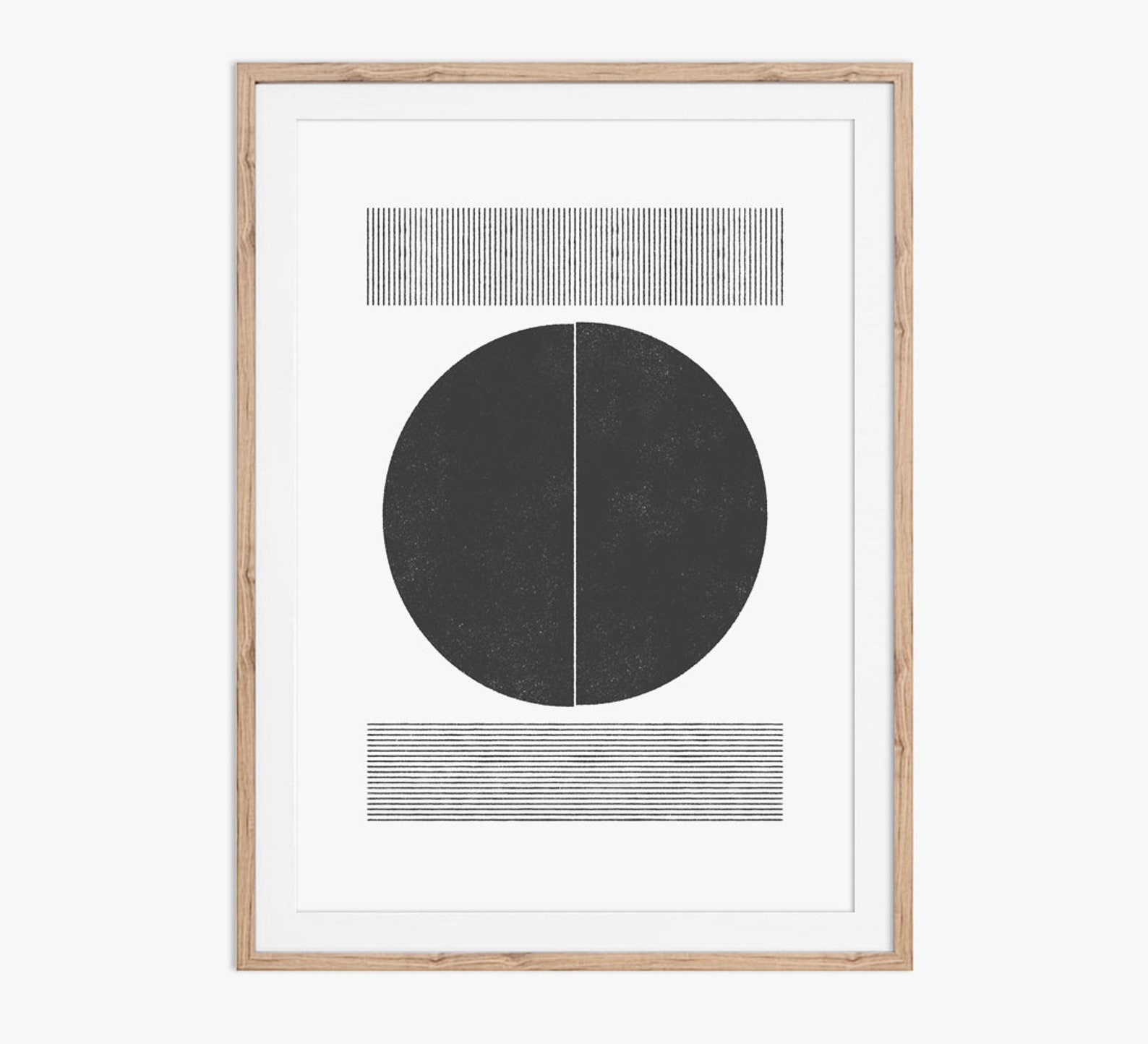 Geometric Block Print Style Design in Black and White. Download ...